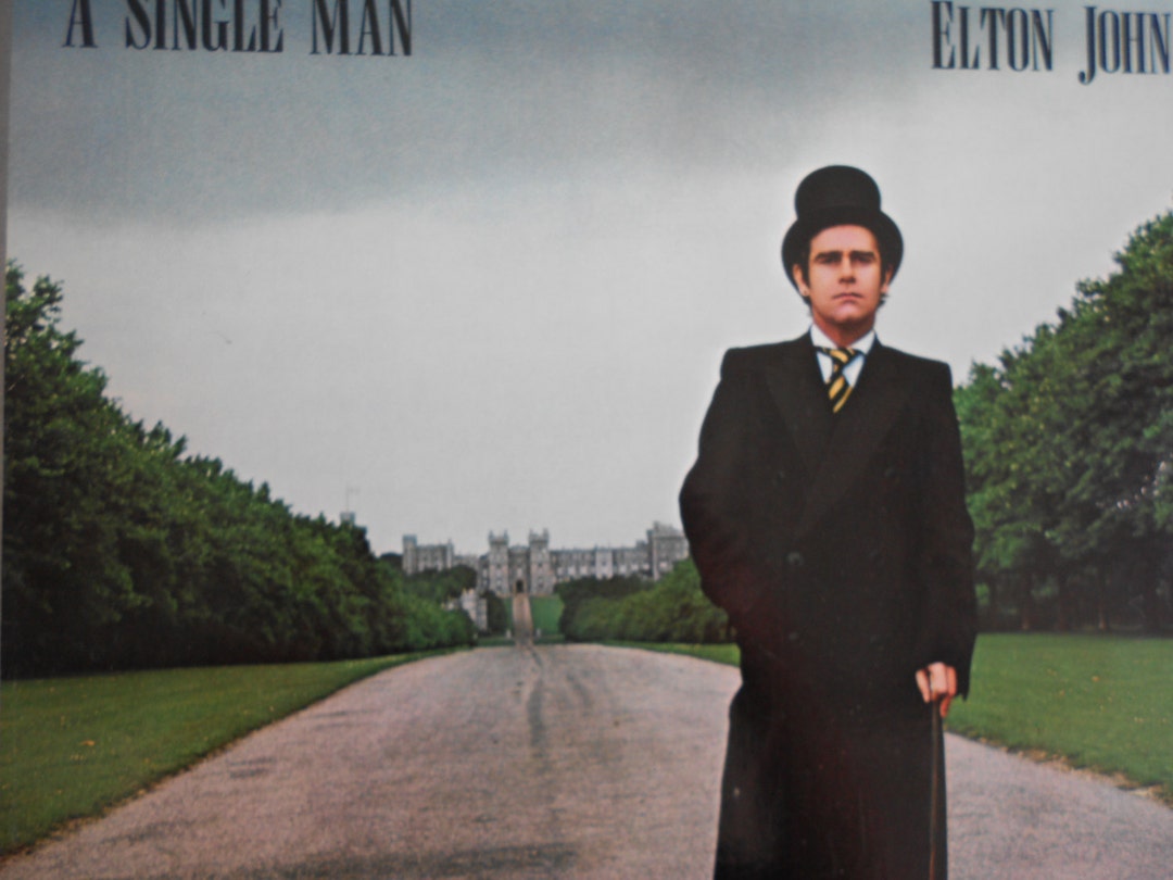 Elton John - A Single Man - Vinyl Record - Etsy