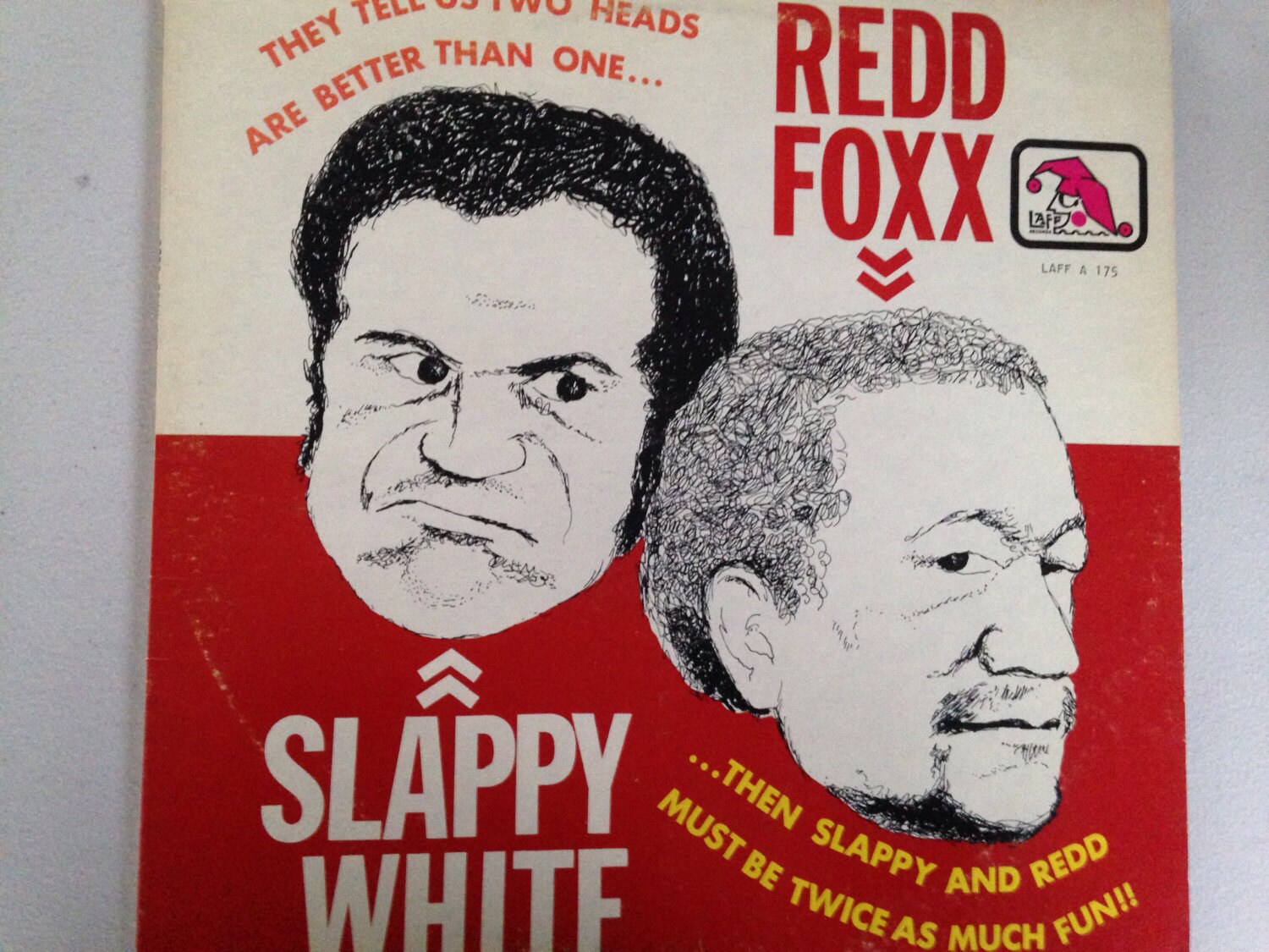 Redd Foxx and Slappy White Redd and White Vinyl Record - Etsy