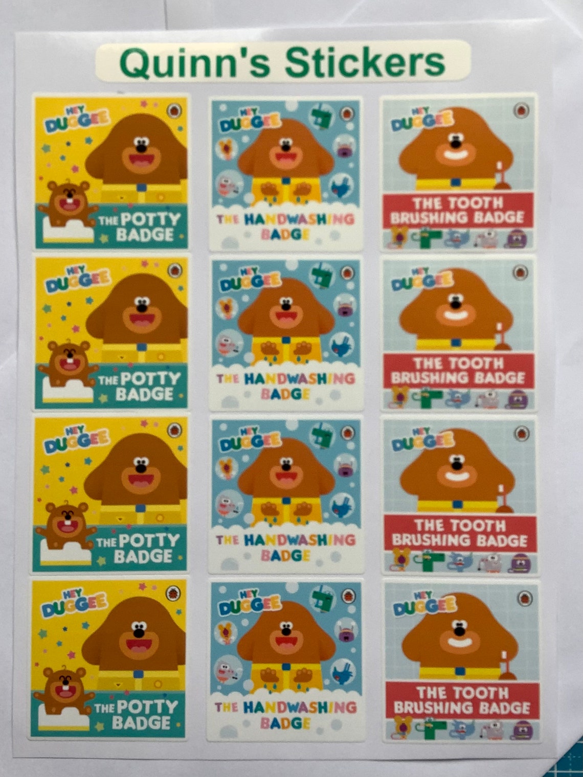 Personalised Potty Training / Reward Chart and Stickers - Etsy