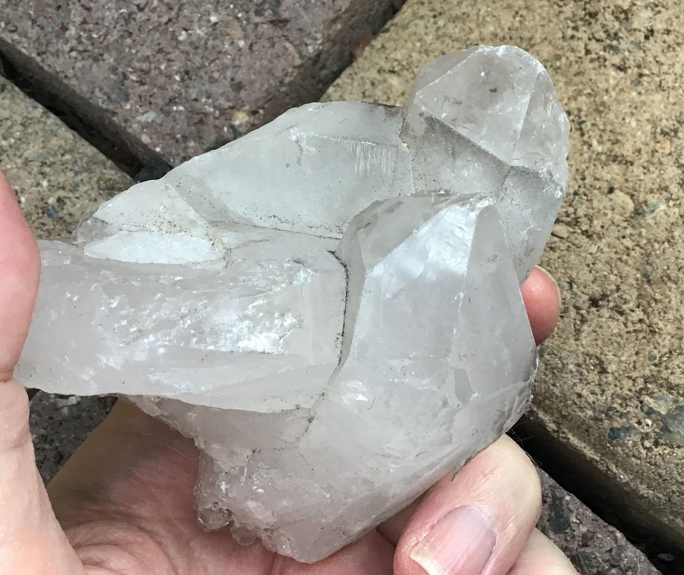 DT ET Quartz Crystal Cluster Natural Crystal 386 Grams 3 - Etsy UK