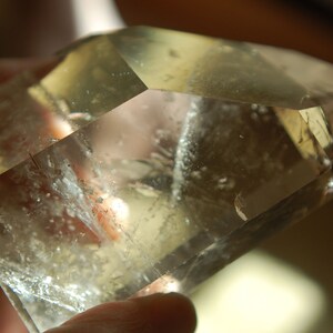 Phantom Polished Quartz Crystal - Natural Crystal - 425 Grams - Brazil ...