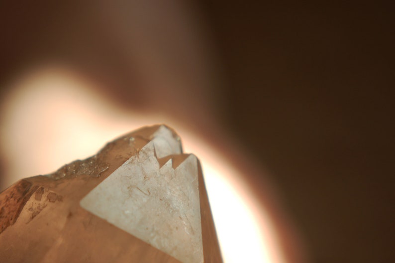 Large Double DT Quartz Crystal Cluster - Natural Crystal - Large 1,367 ...