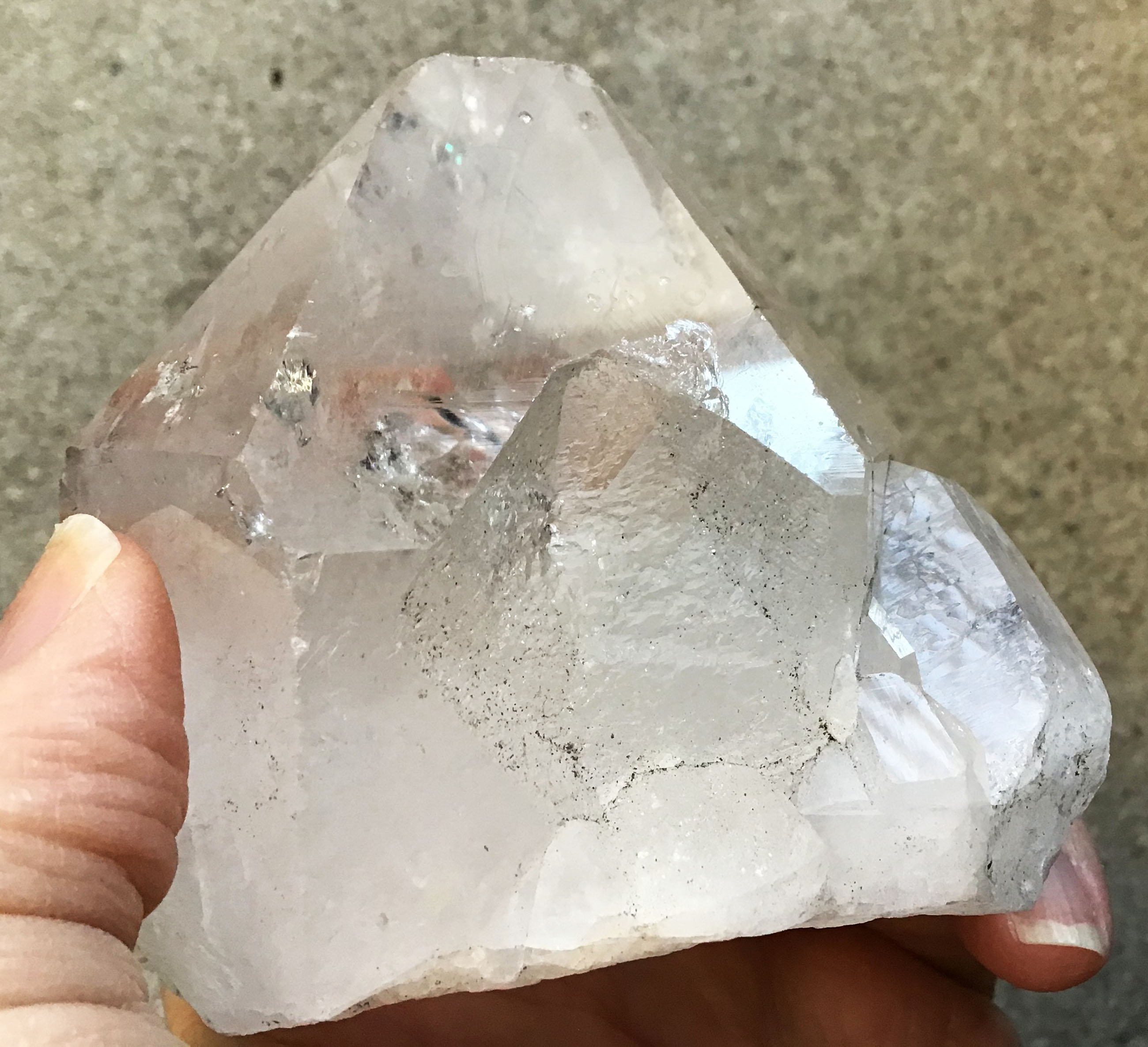 Rainbow Quartz Crystal Natural crystal 2 7/8 inches 474 | Etsy