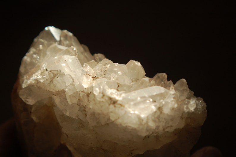 Large Double DT Quartz Crystal Cluster - Natural Crystal - Large 1,367 ...