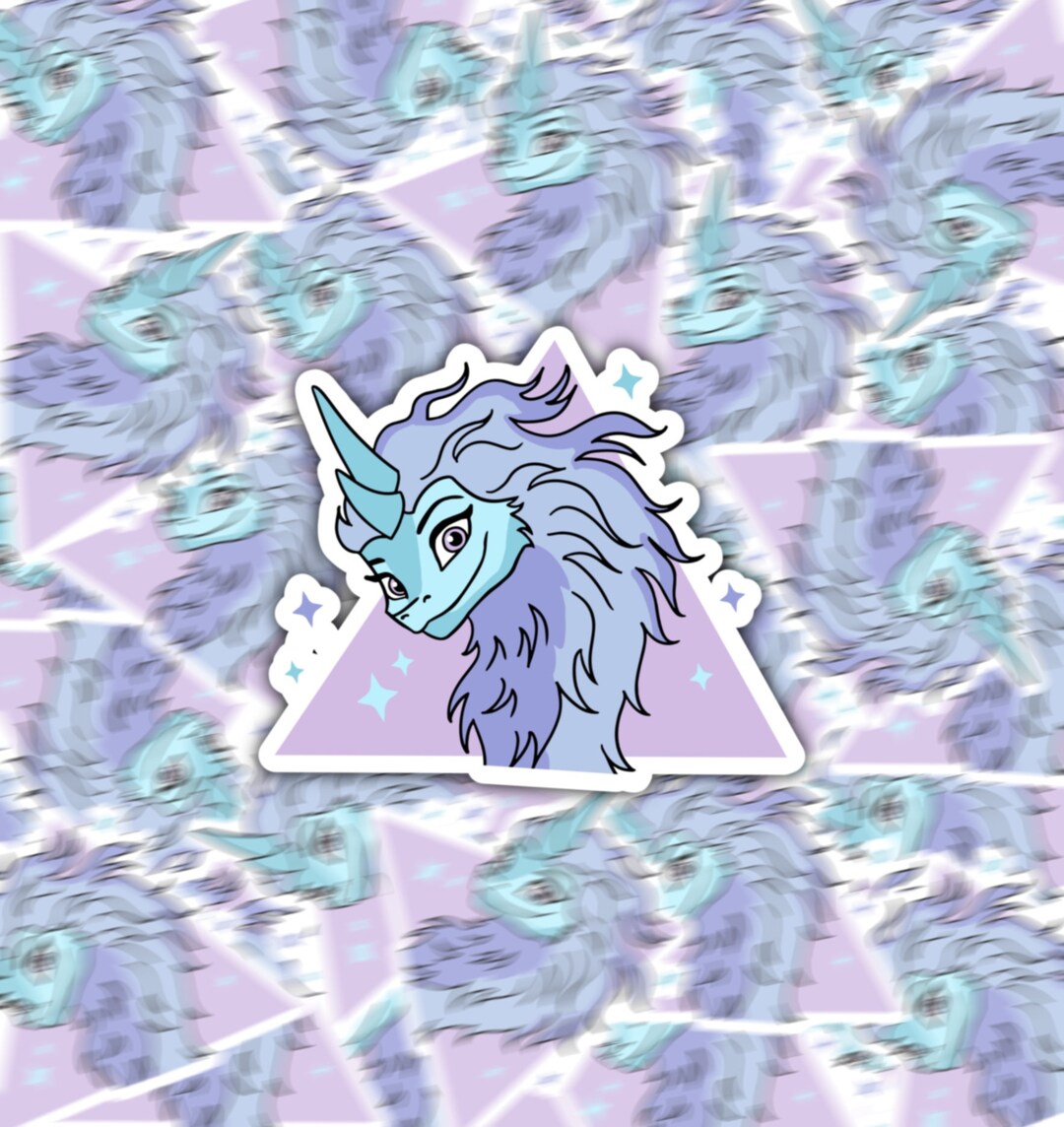 Raya Sisu Sticker | Sisu Dragon Sticker | Sisu the Last Dragon Sticker ...