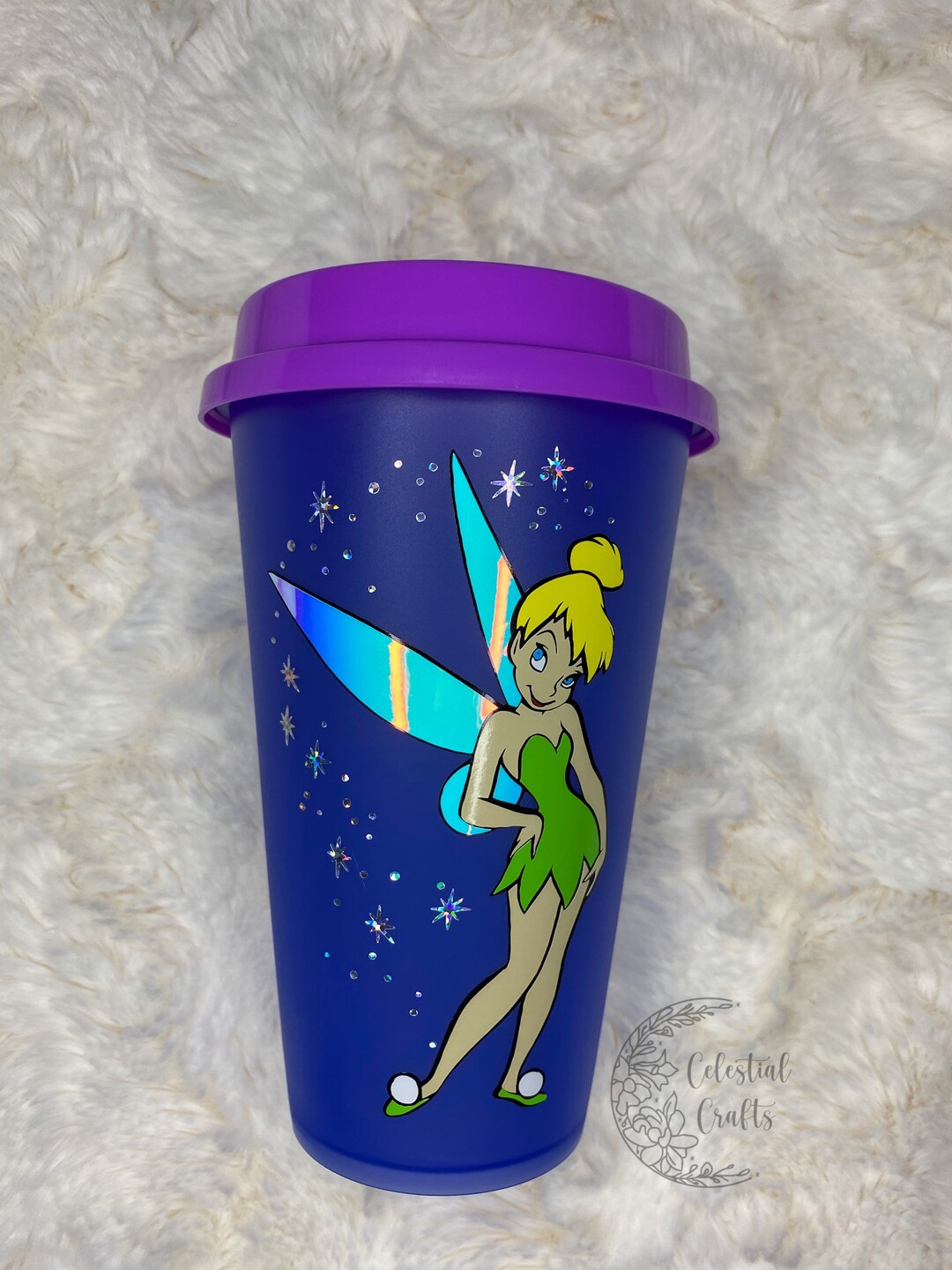 Tinkerbell Starbucks Cup Think Color Change Cup Tinkerbell - Etsy