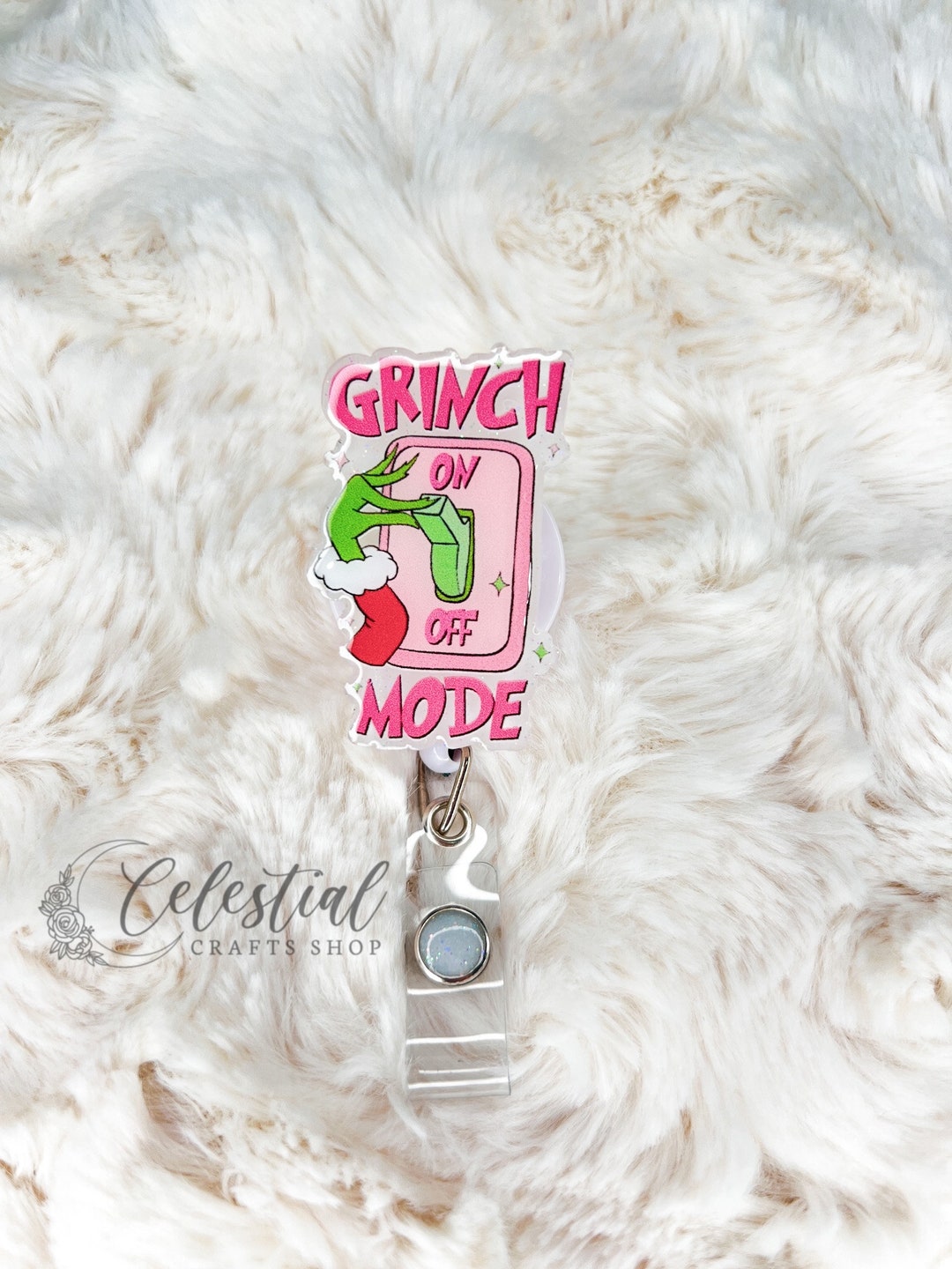 Grinch Mode Badge Reel | Grinch Christmas Badge Reel | Christmas Grinch ...