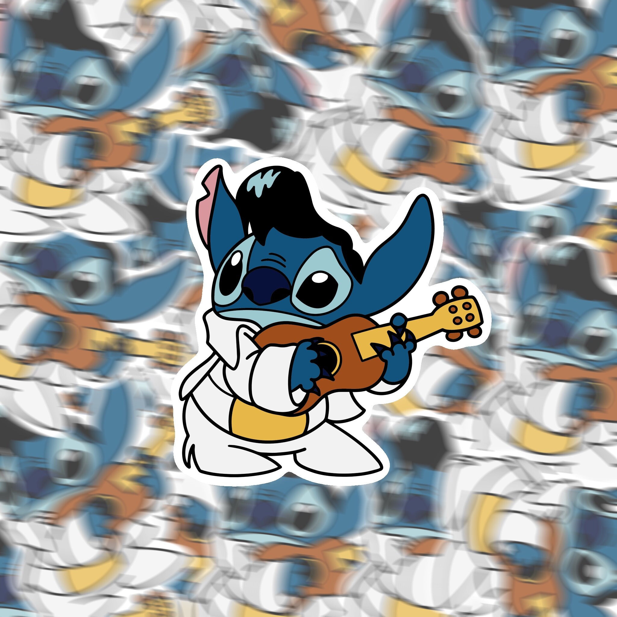 Elvis Stitch Wallpaper