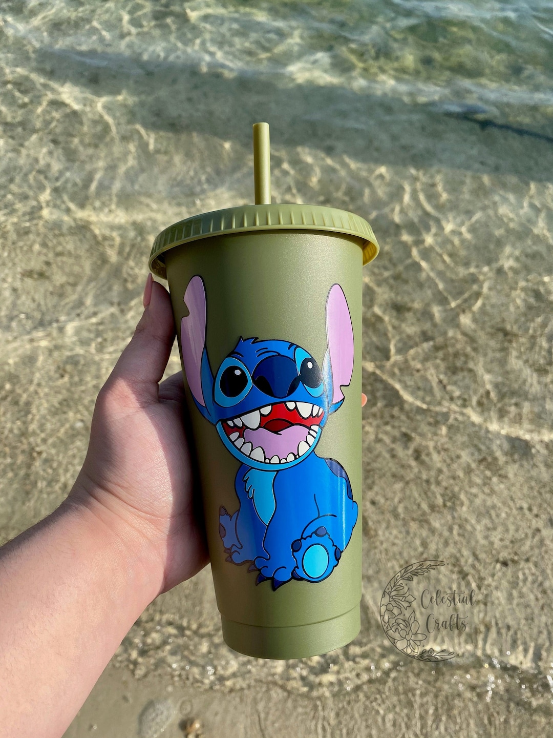 Stitch Cold Cup Cute Stitch Cup Lilo and Stitch Starbuck - Etsy