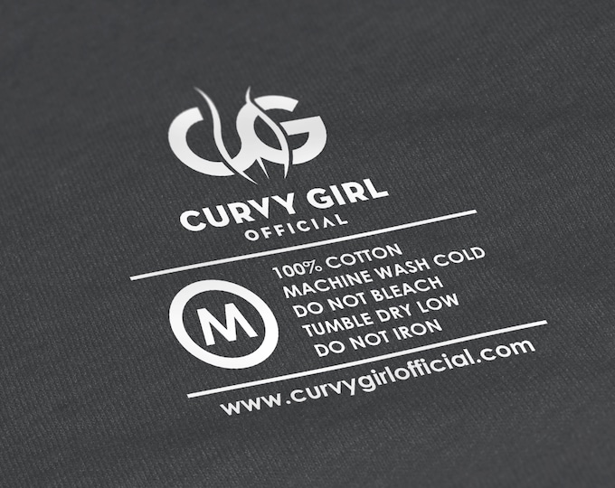 CUSTOM NECK LABEL Transfer Affordable Custom Neck Tag for T Shirt and ...