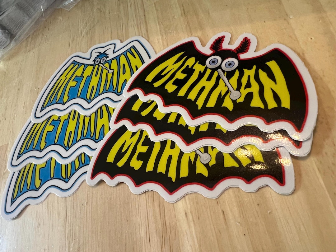 Funny Methman Sticker - Etsy