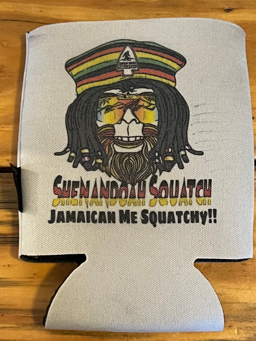 Bigfoot jamaican Me Squatchy Cozies - Etsy