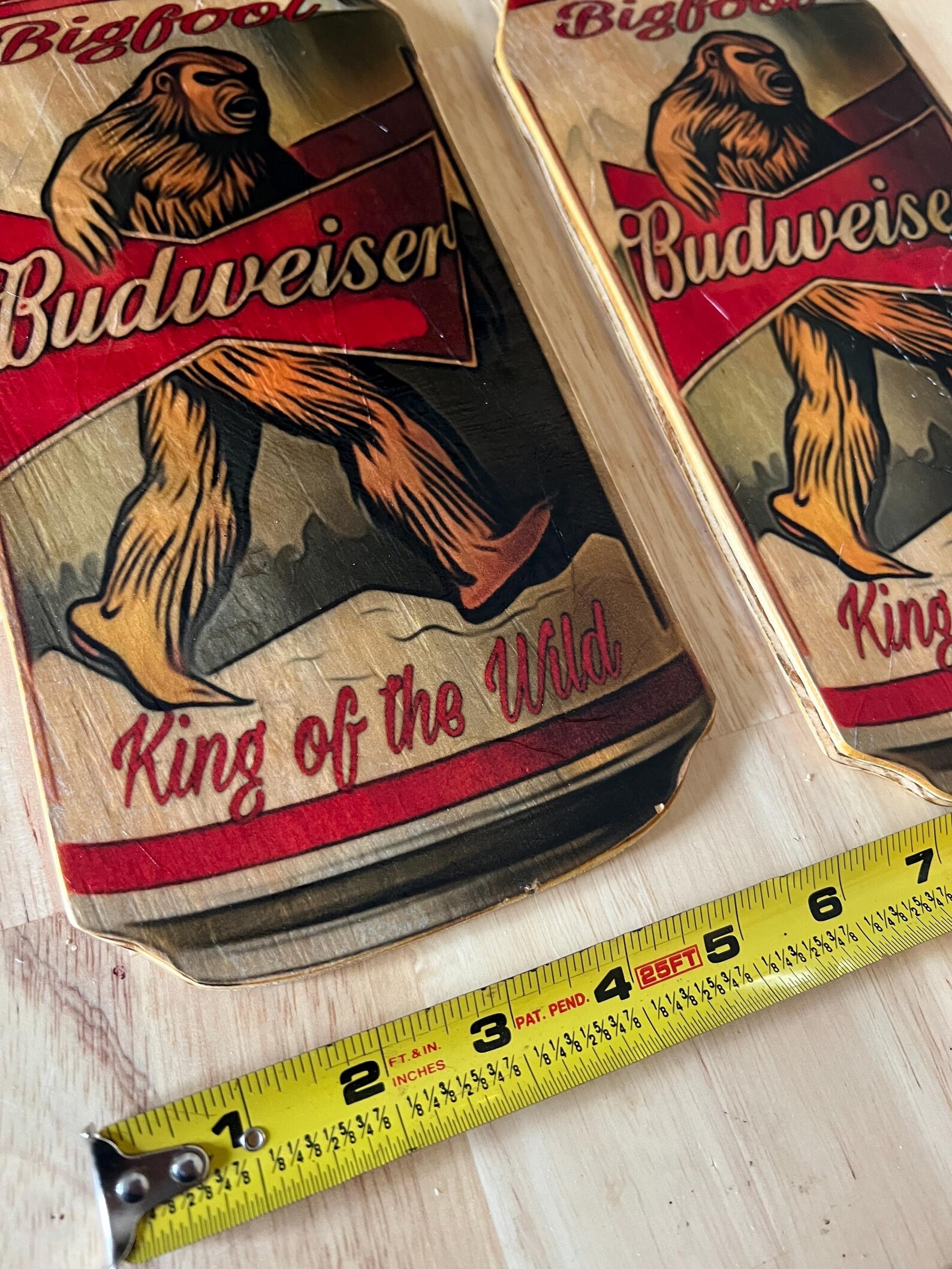 Bigfoot Budweiser Wall Decor - Etsy