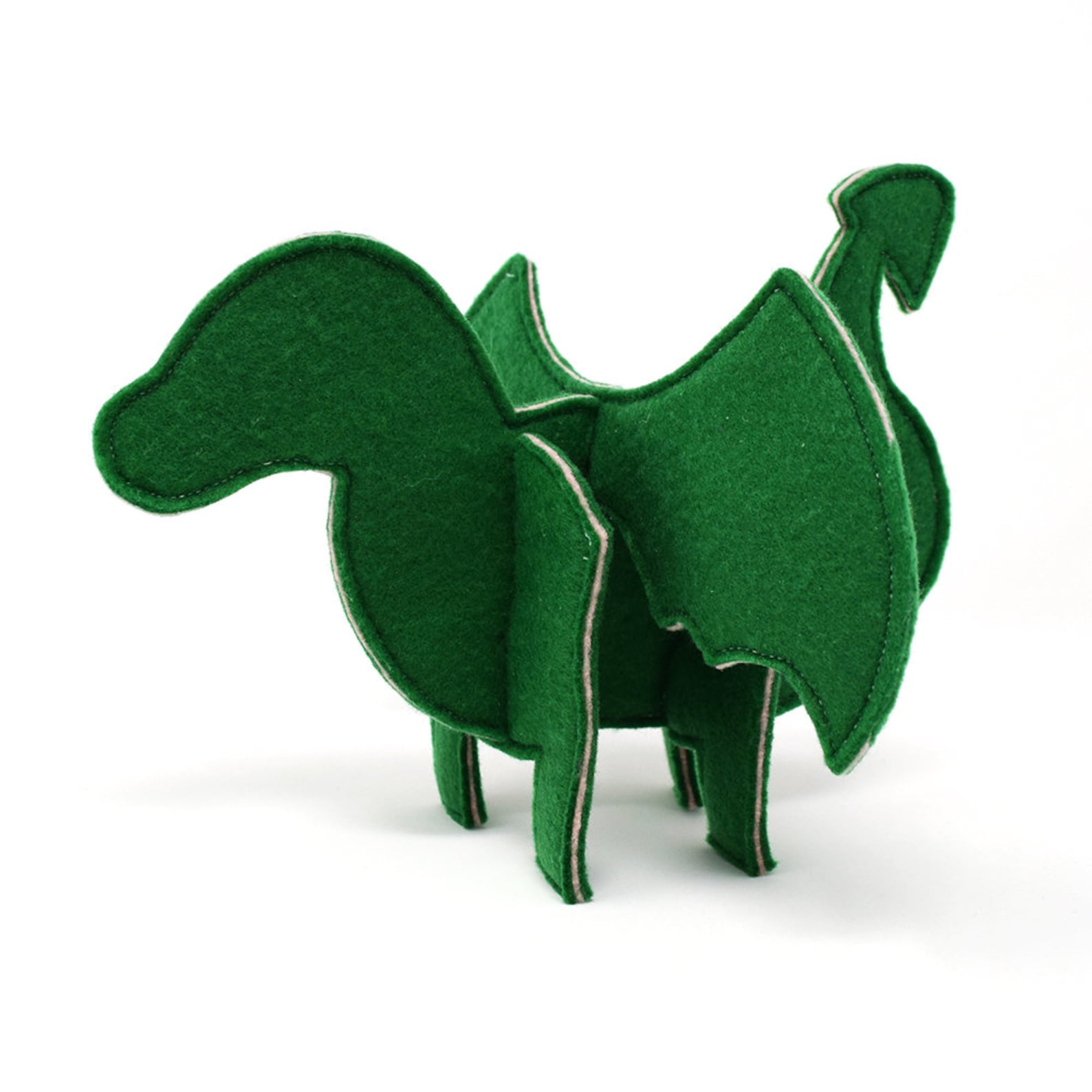 Felt 3D Puzzle Animals PDF Sewing Pattern - Set of 5 Mythical Creatures ...