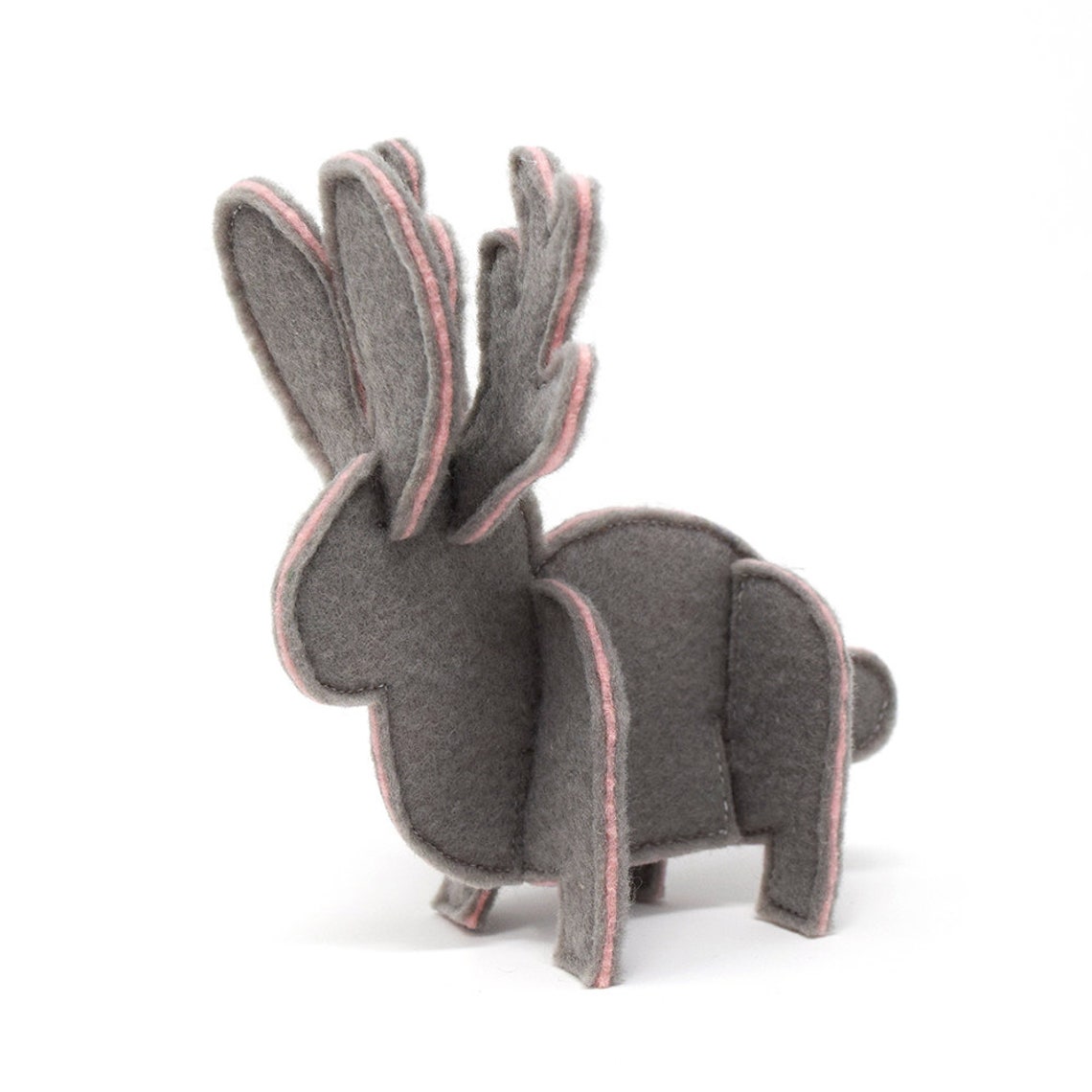Felt 3D Puzzle Animals PDF Sewing Pattern - Set of 5 Mythical Creatures ...