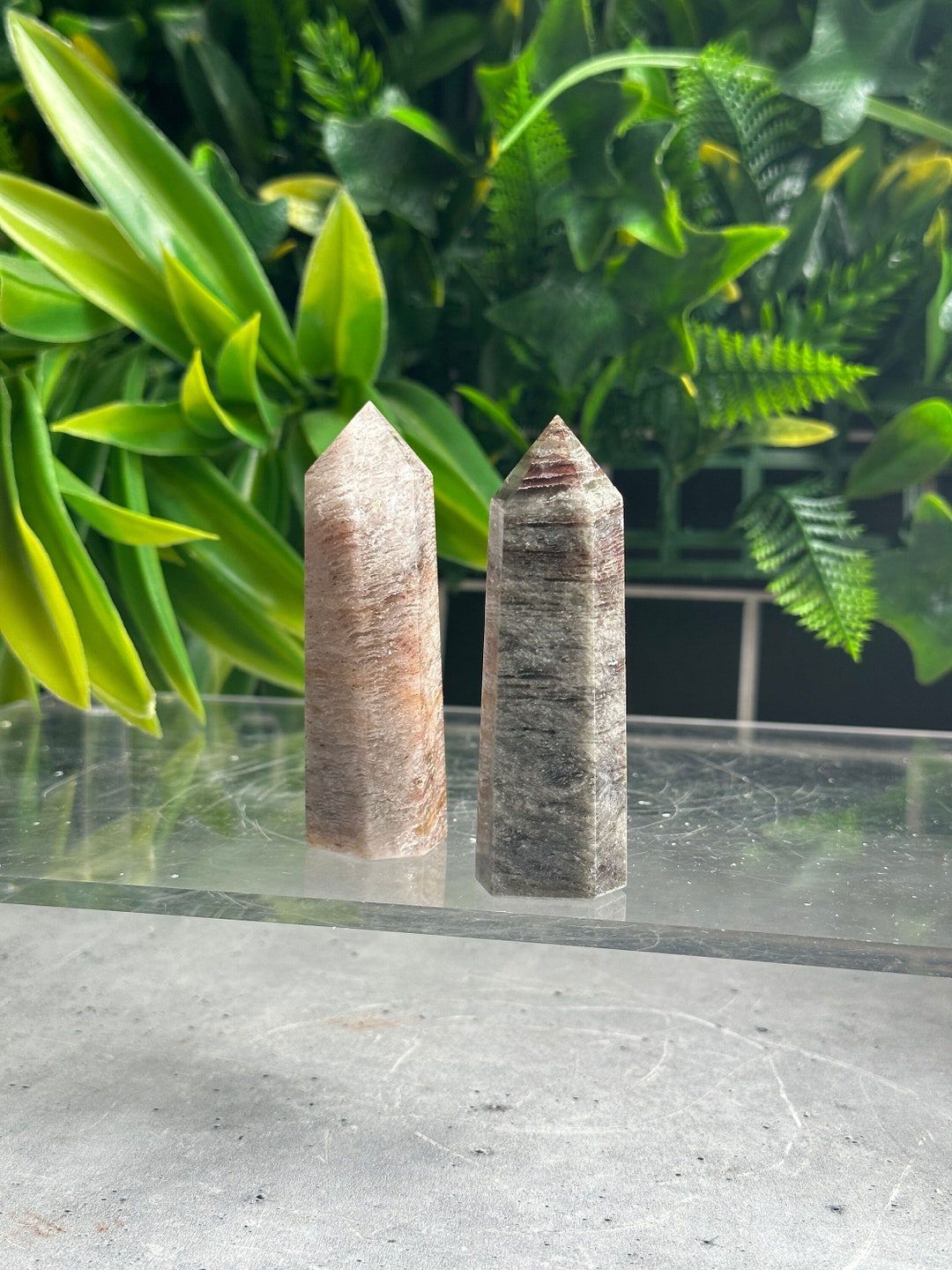 Thousand Layer Garden Quartz Tower, Schiller, 4e, 4f, Lodalite, Small ...