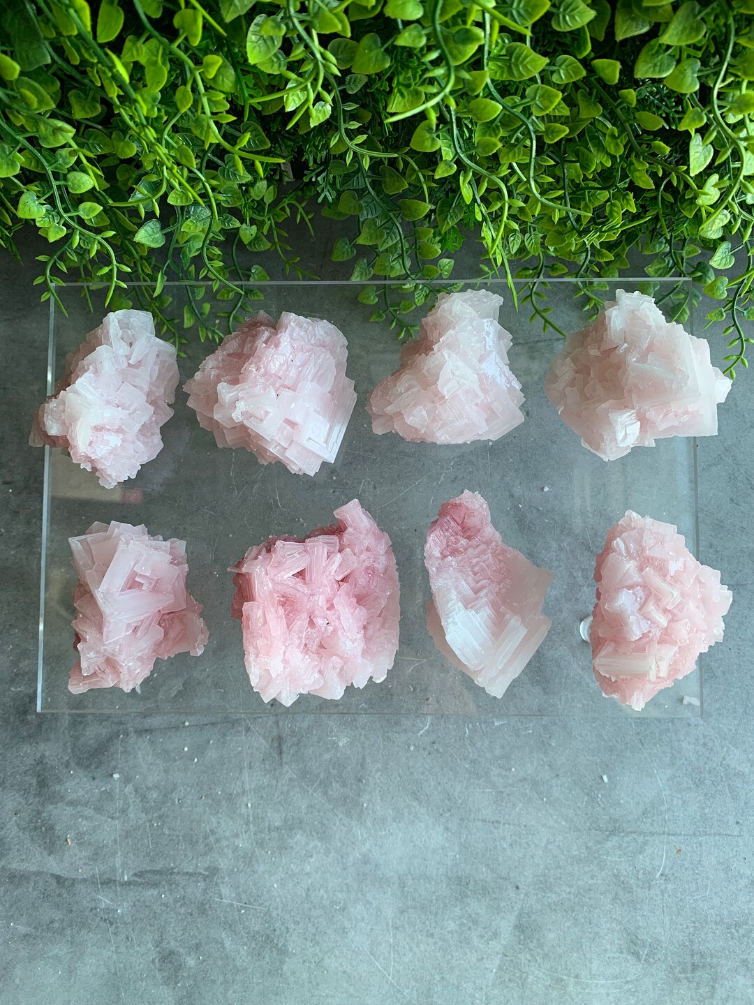 Rare Pink Halite Cluster Specimen, Set E, Owens Lake 2022, Inyo County ...