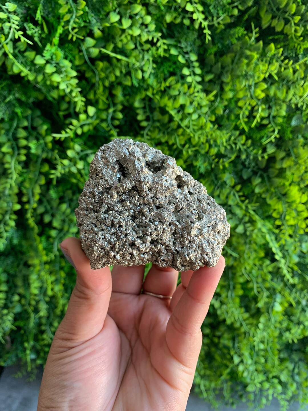 423g Glittering Coco Pyrite Cluster, Small Natural Coco Facets, Stone ...