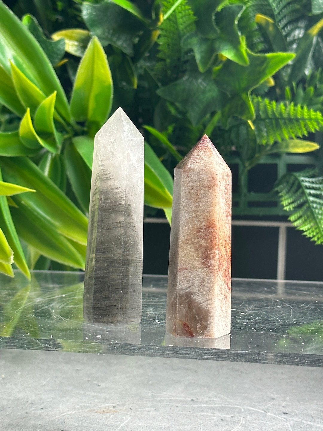 Thousand Layer Garden Quartz Tower, Schiller, 4c, 4d, Lodalite, Small ...