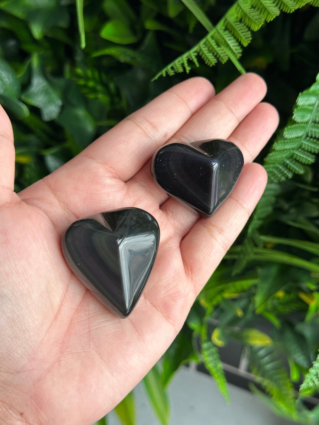 121g Rainbow Obsidian Heart Freeform, Options: Y, Z,high Quality ...