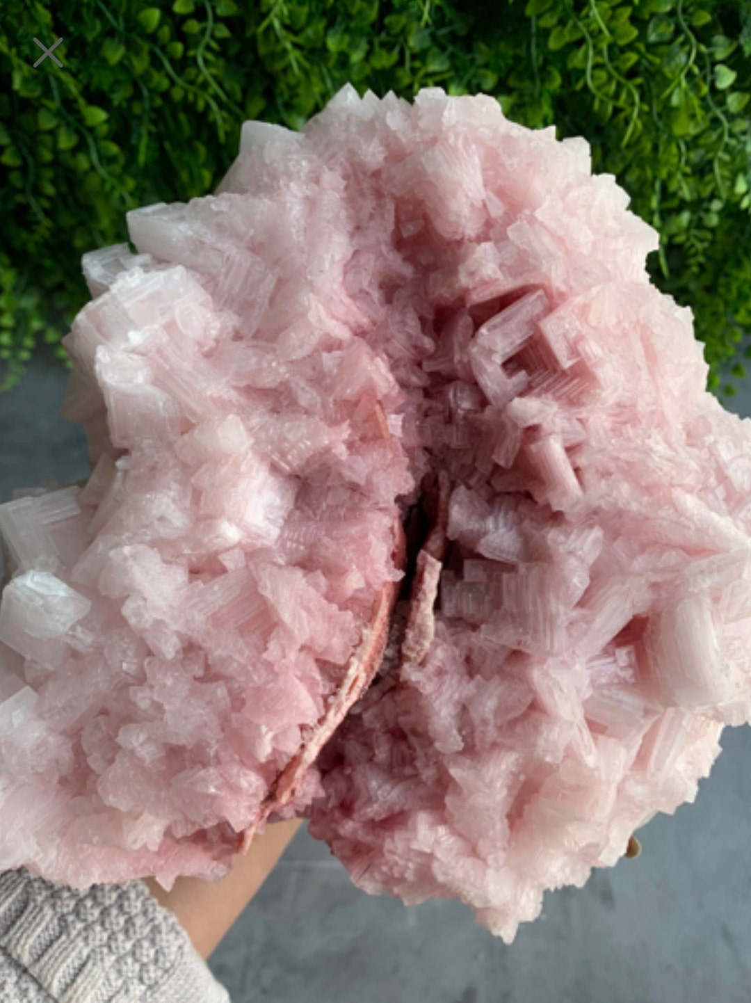 2468g Pink Halite Show Piece Cluster, High Shine, High Quality, Searles ...