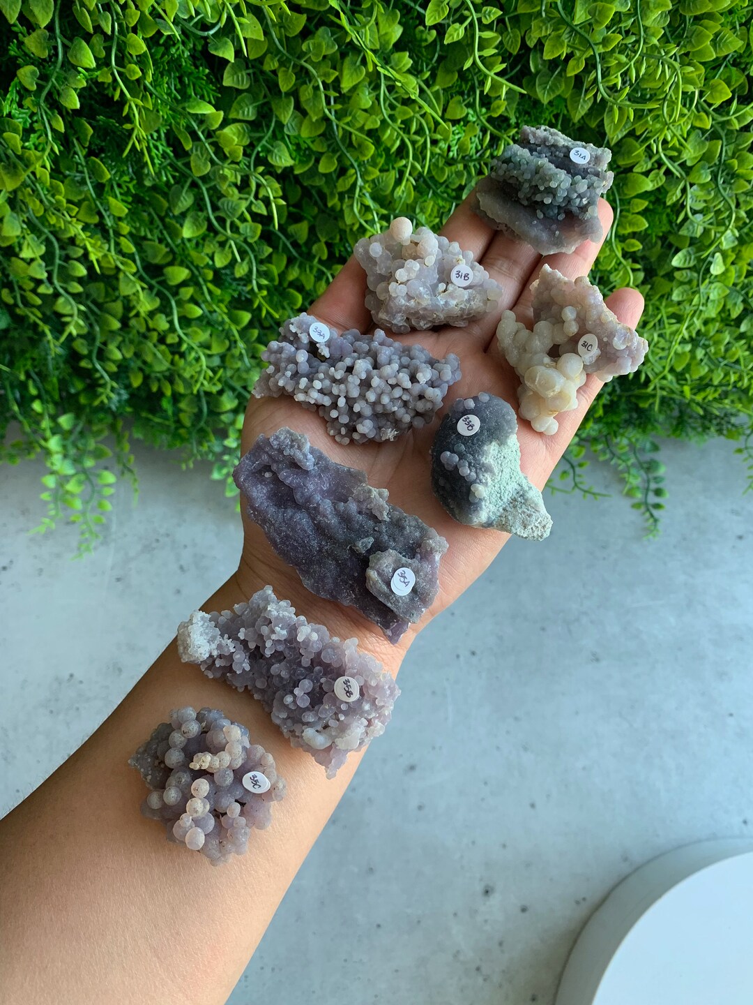 Grape Agate Specimen: Botryoidal Chalcedony, Stone of Tranquility - Etsy