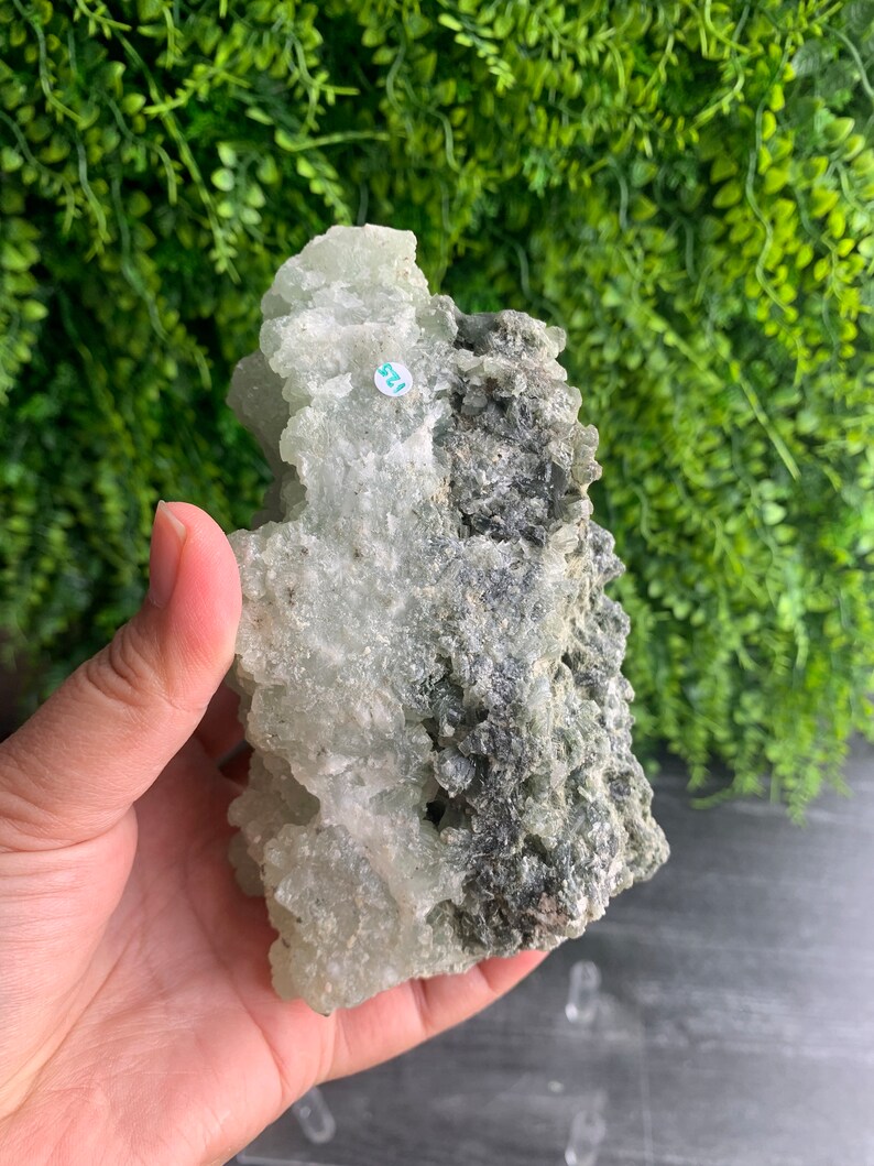 882g Bowtie Prehnite Cluster Pastel Green Collectors Item - Etsy