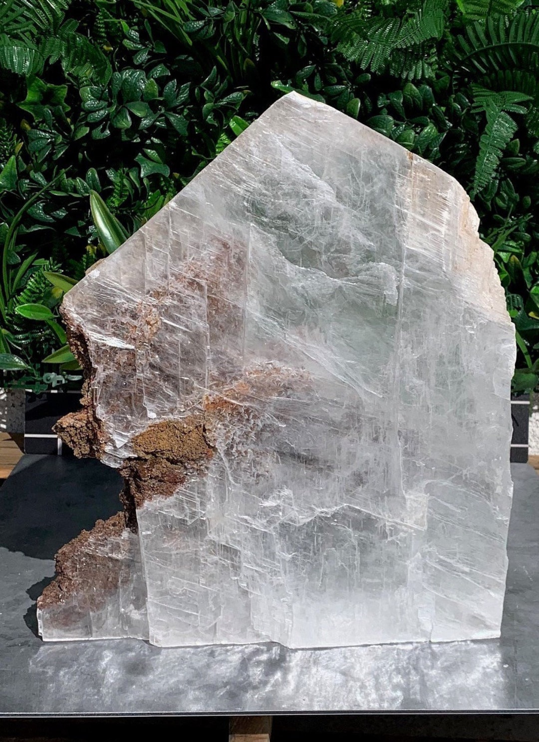 33lb Real Selenite Show Piece Slab, One of a Kind, High Quality, Good ...