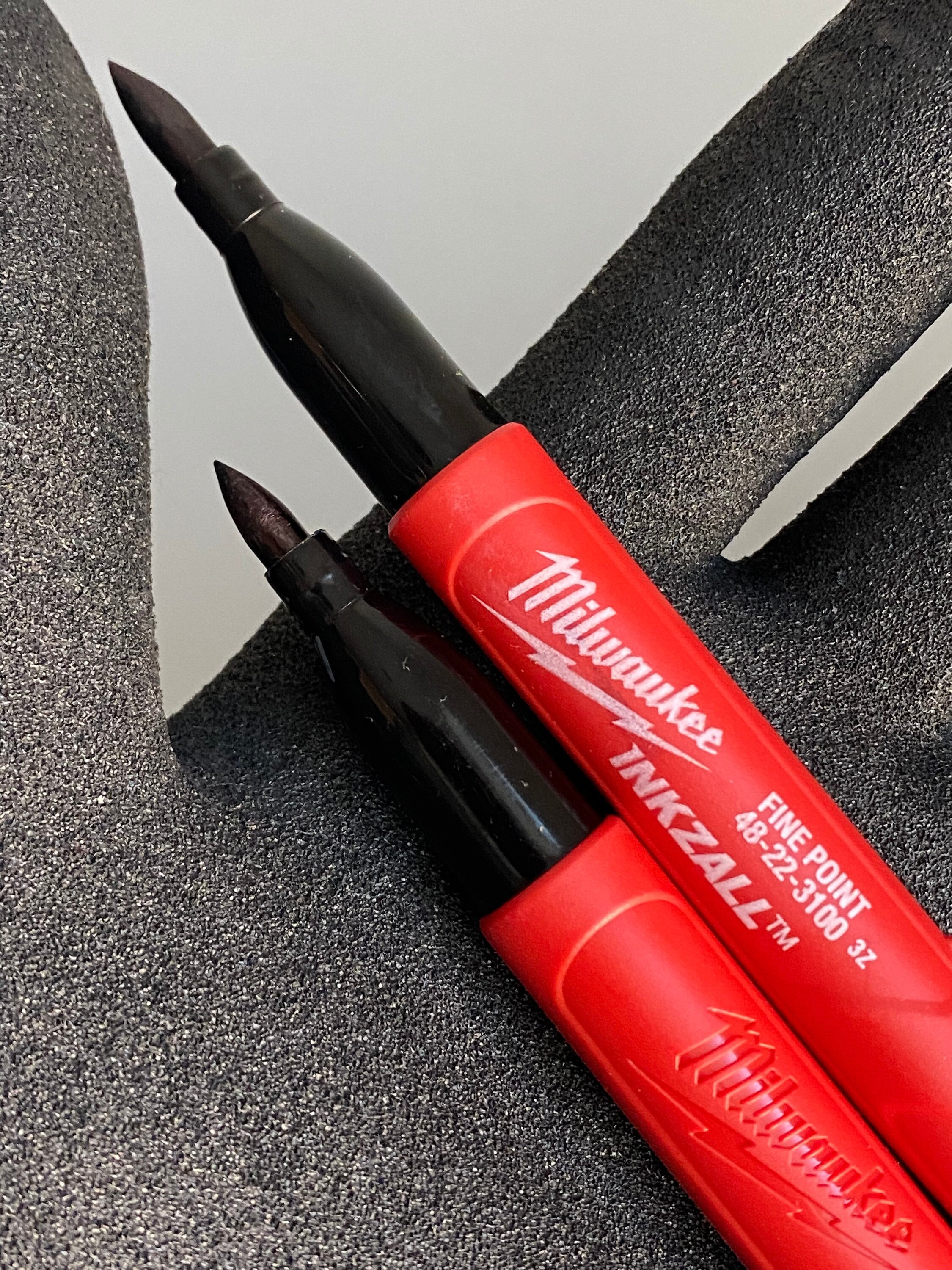 2-PACK G10 Milwaukee Black Red EDC Pen Marker Paracord Tools, Marlin ...