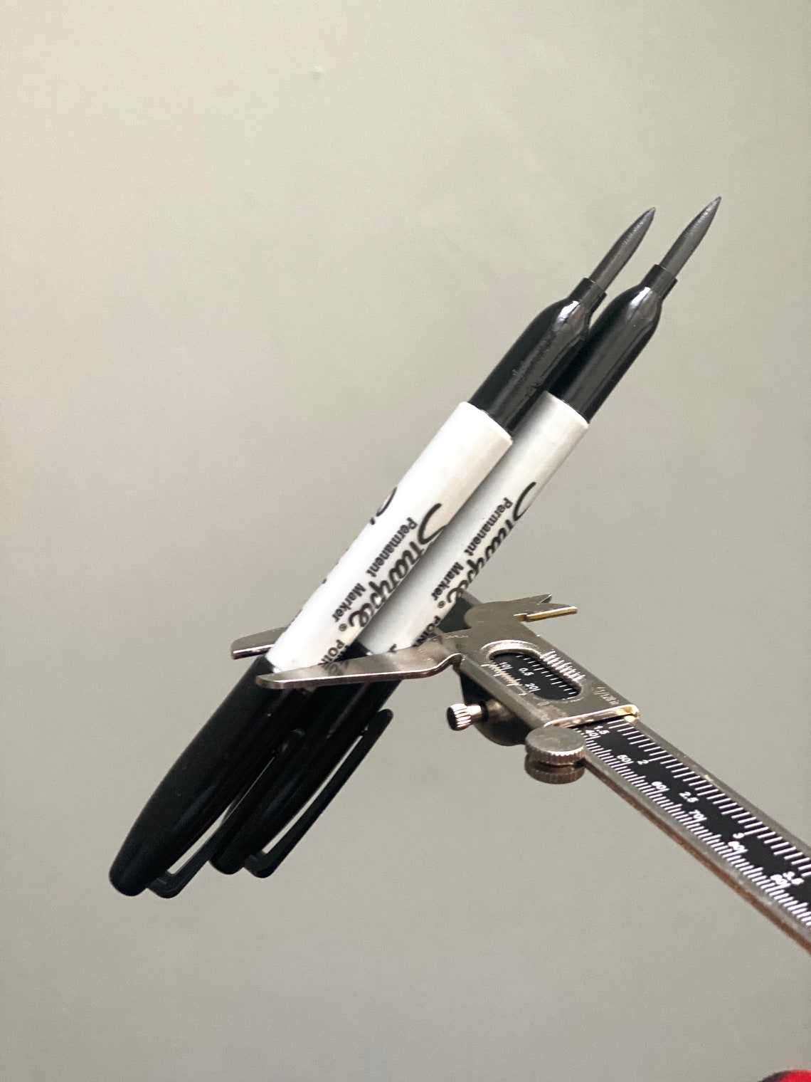 Long Carbon Fiber 2 PACK Long Version Sharp Marker Pen EDC Tools ...