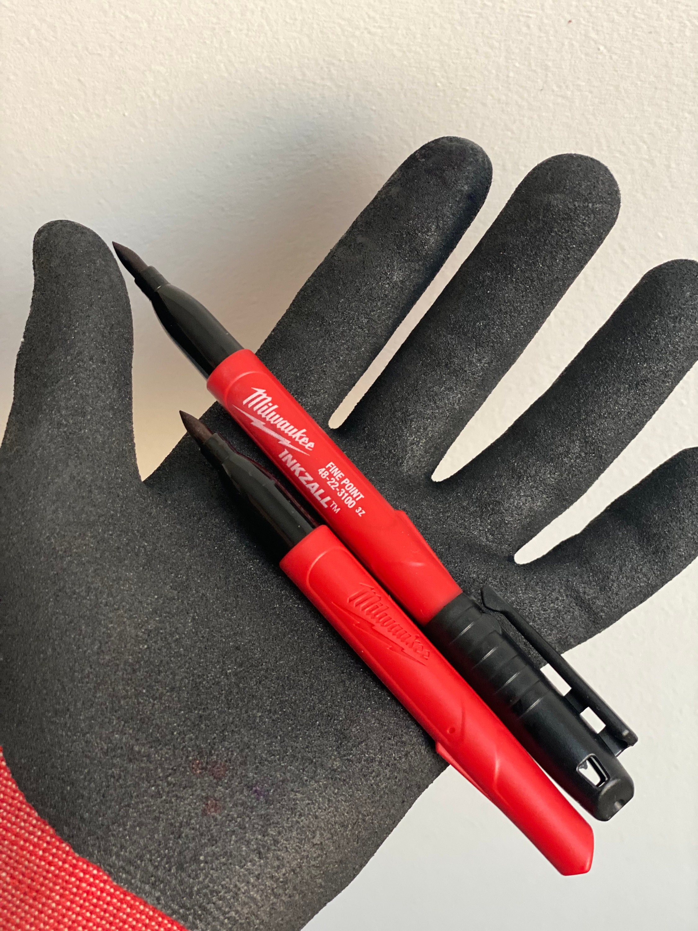 2-PACK G10 Milwaukee Black Red EDC Pen Marker Paracord Tools, Marlin ...