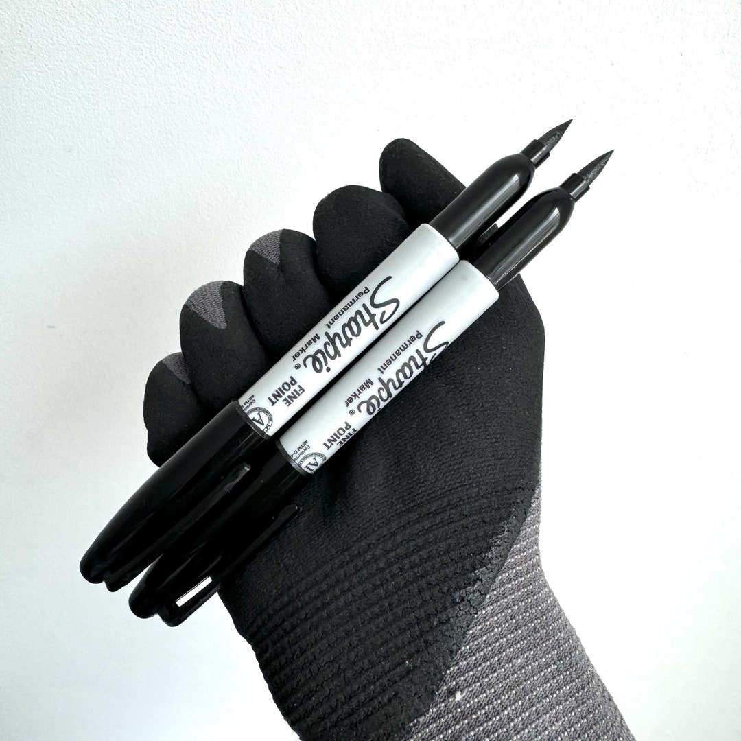 2pcs G10 Sharpie Marker EDC Tactical Pen Paracord Tools, Marlin Spike ...