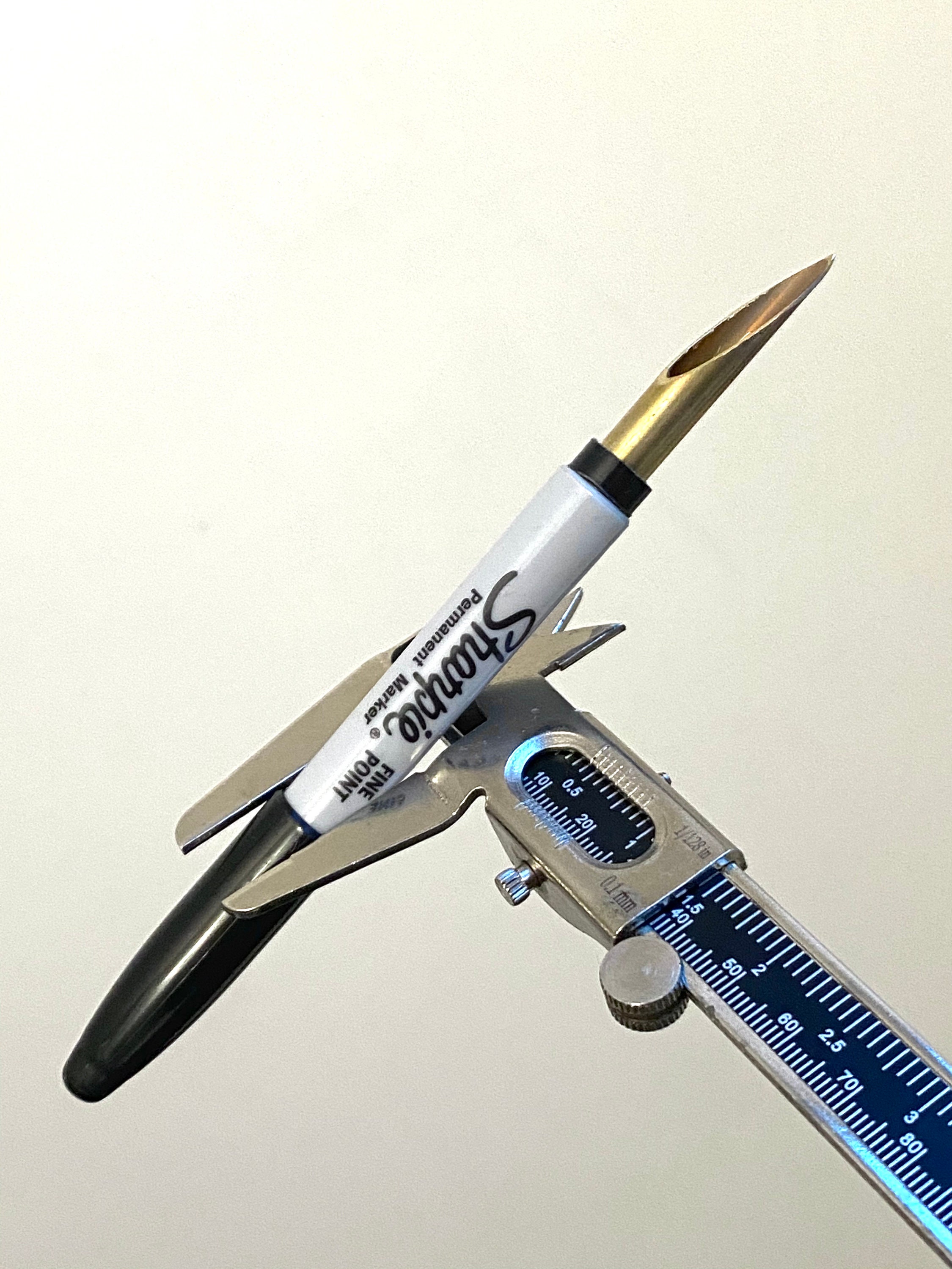 Brass Sharp Marker Syringe Pen EDC Tools by POW - Etsy