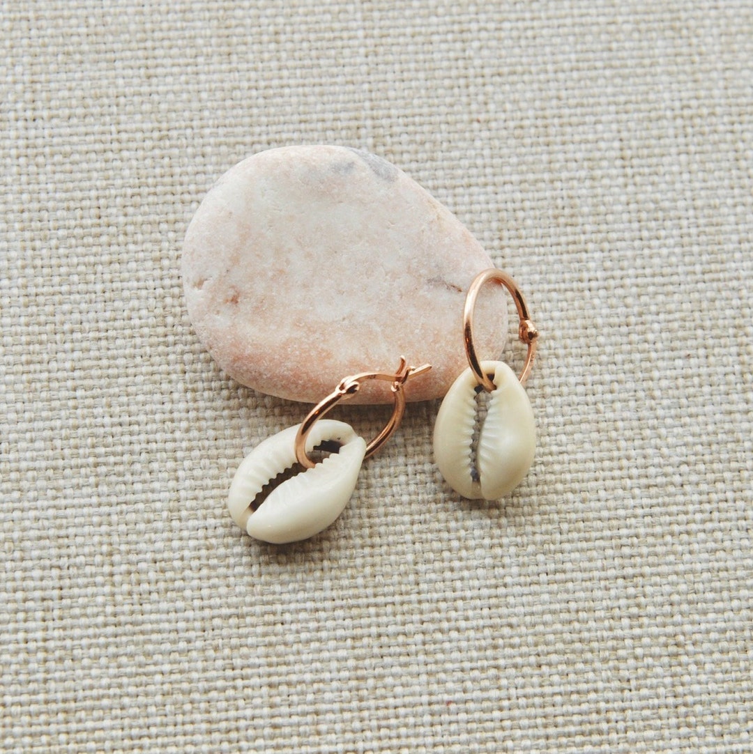 Natural Shell Earrings, Shell Earrings, Beach Accesories, Summer ...