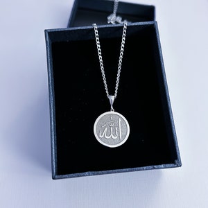 God Name Symbol Necklace, Allah Necklace, Muslim Pendant, Islamic ...