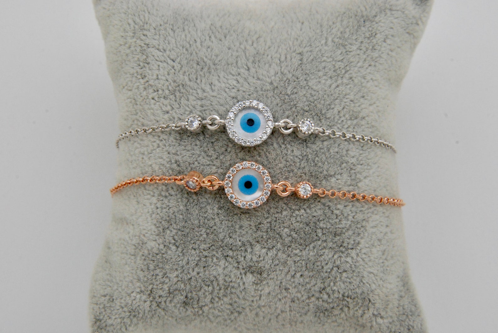 Evil Eye Bracelet Evil Eye Protection Bracelet 925 Sterling - Etsy
