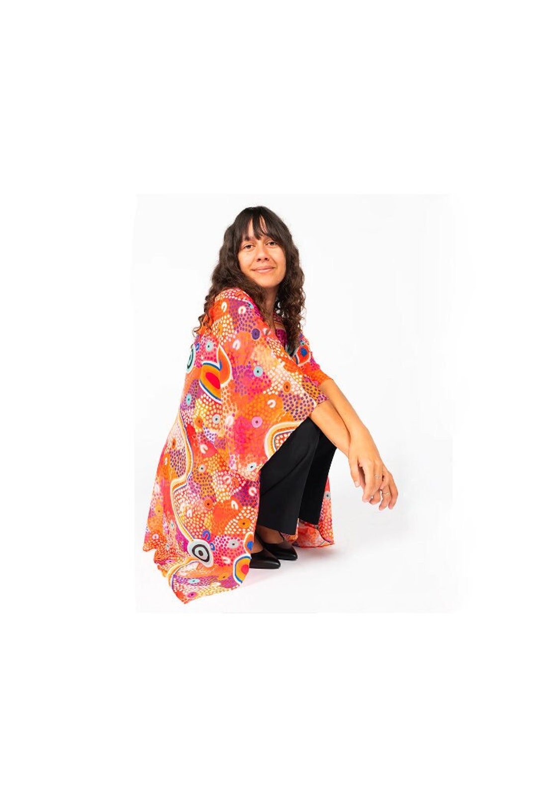 Aboriginal Shawl Chiffon Merindah-gunya, Beautiful Spirit Australian ...