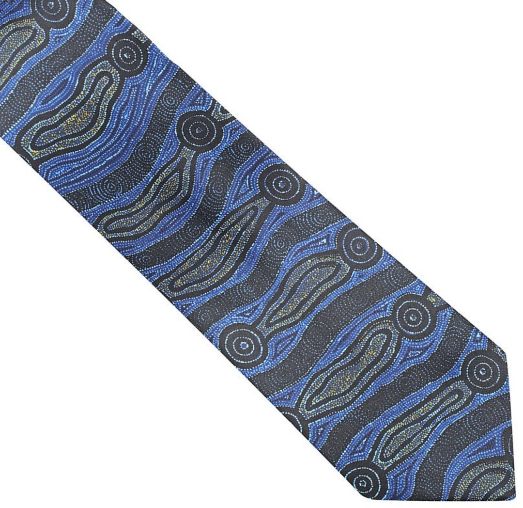 Aboriginal Tie Men's Tie Suit Tie Australian Made - Etsy