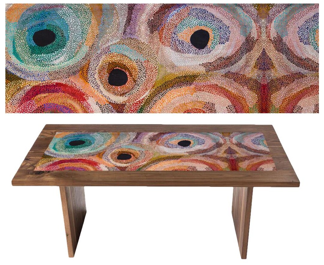 Aboriginal Table Runner - 140x45cm - Made in Australia - Marianne ...