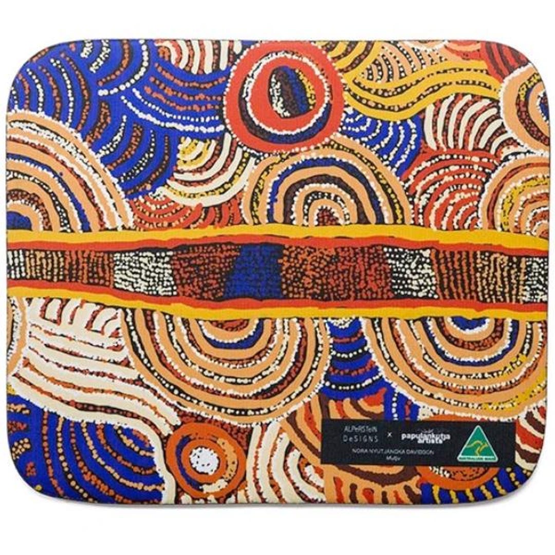 Mouse Pad, Mouse Mat - Aboriginal Art - Neoprene - Nora Davidson ...