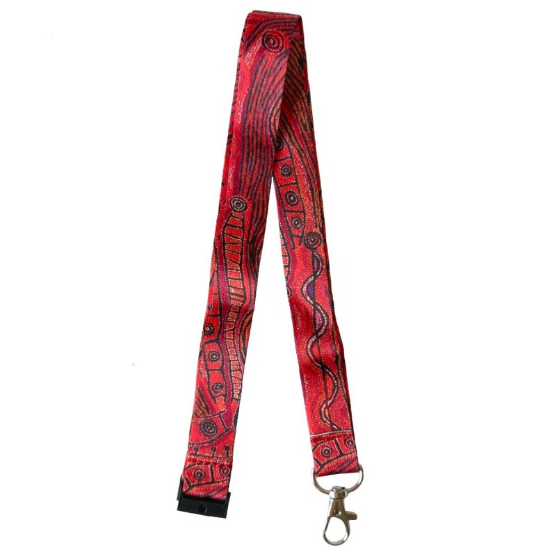 Lanyard - Aboriginal Art - Warlukurlangu - Otto Sims - Australia - Etsy ...