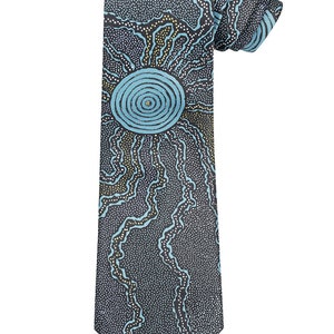 Aboriginal Tie, Men's Tie, Suit Tie Australian Made Fire & Water ...