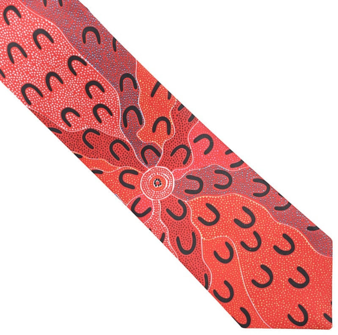 Aboriginal Tie, Men's Tie, Suit Tie - Australian Made - Yijan Crow ...