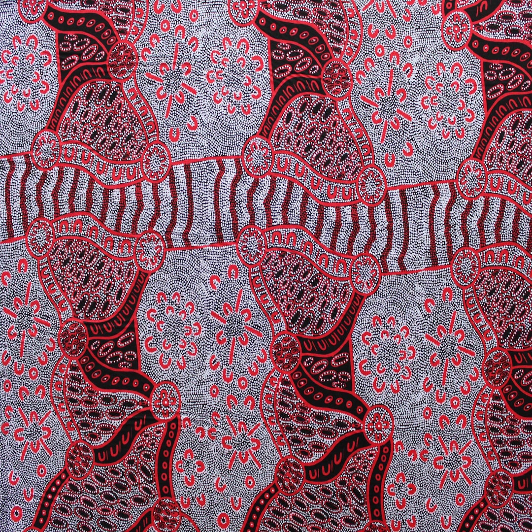 Aboriginal Fabric, Material - Cotton - Australian - Women Dreaming ...