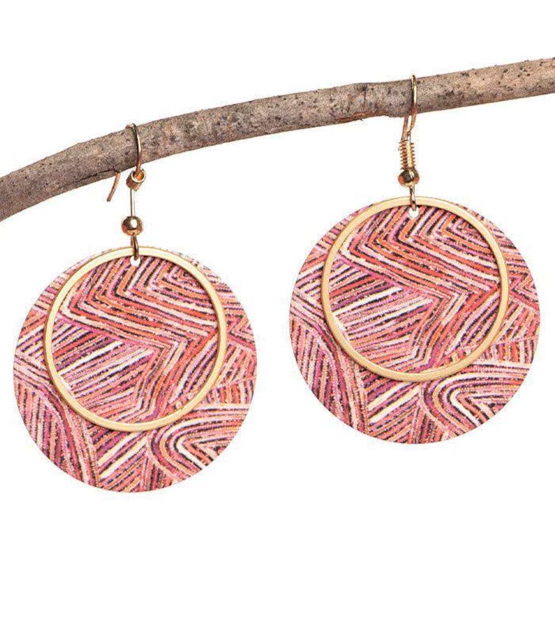 Aboriginal Earrings Mina Mina Australian, Indigenous, Souvenir, Gift ...