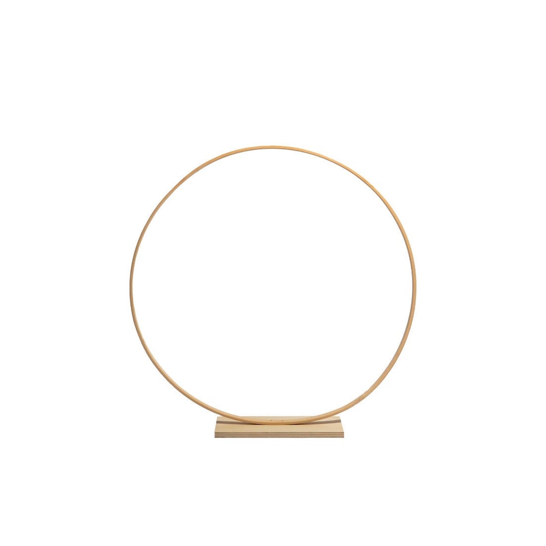 40cm, 15.75" Wooden Standing Wreath Frame - Christmas, Holiday, DIY ...