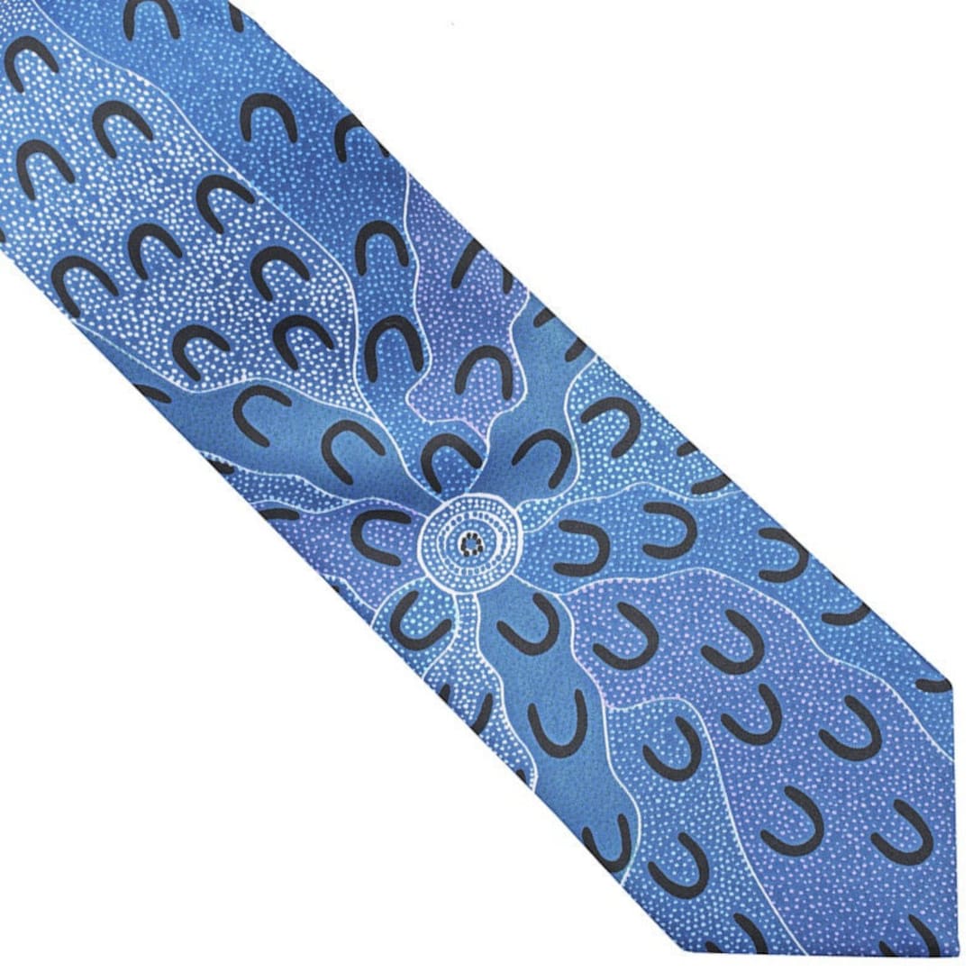 Aboriginal Tie, Men's Tie, Suit Tie Australian Made Yijan Crow Women ...