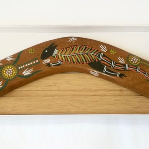 14" / 35cm Boomerang + Display Stand (gift Boxed) - Hardwood ...