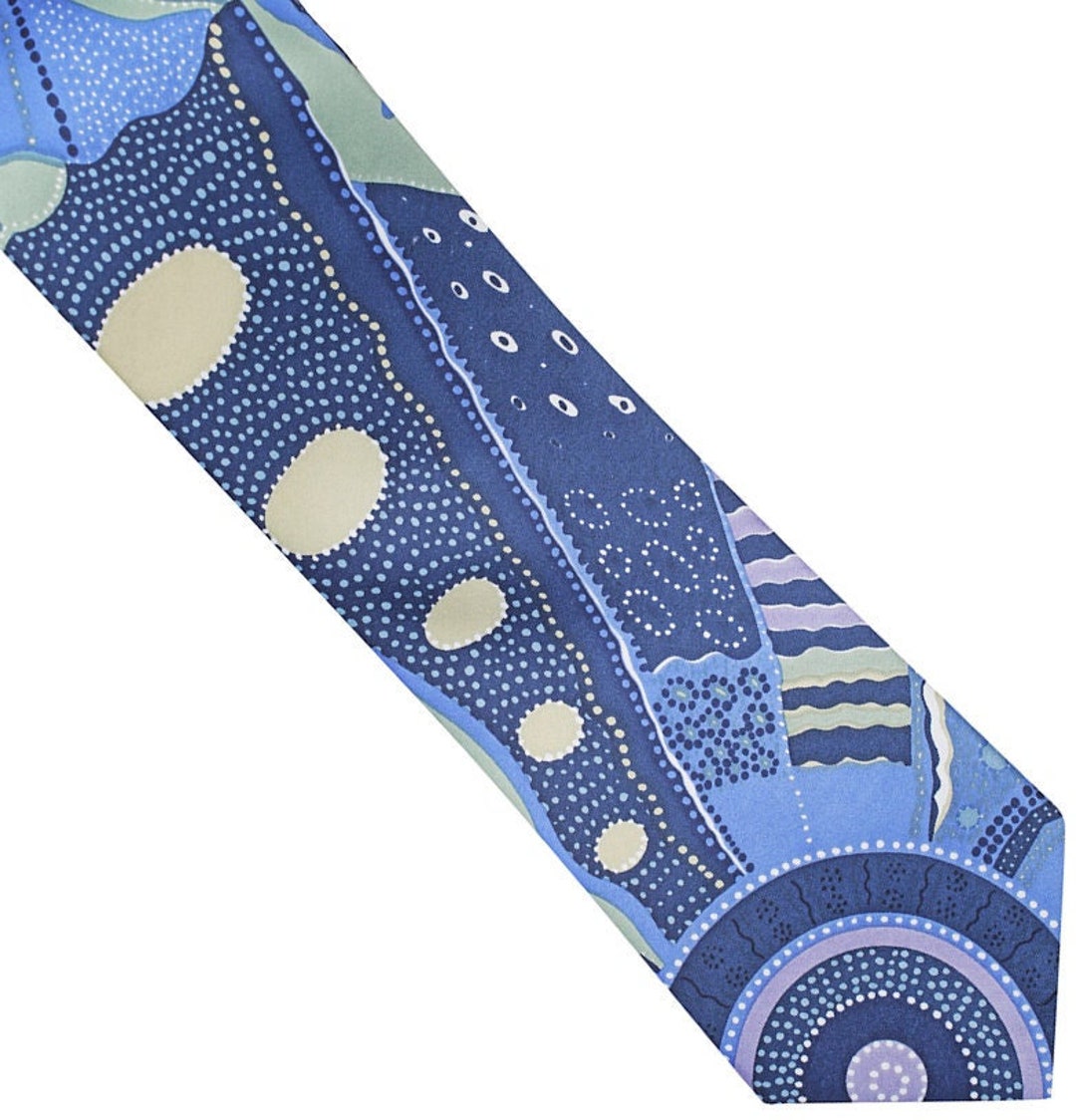 Aboriginal Tie Men's Tie Suit Tie Australian Made - Etsy