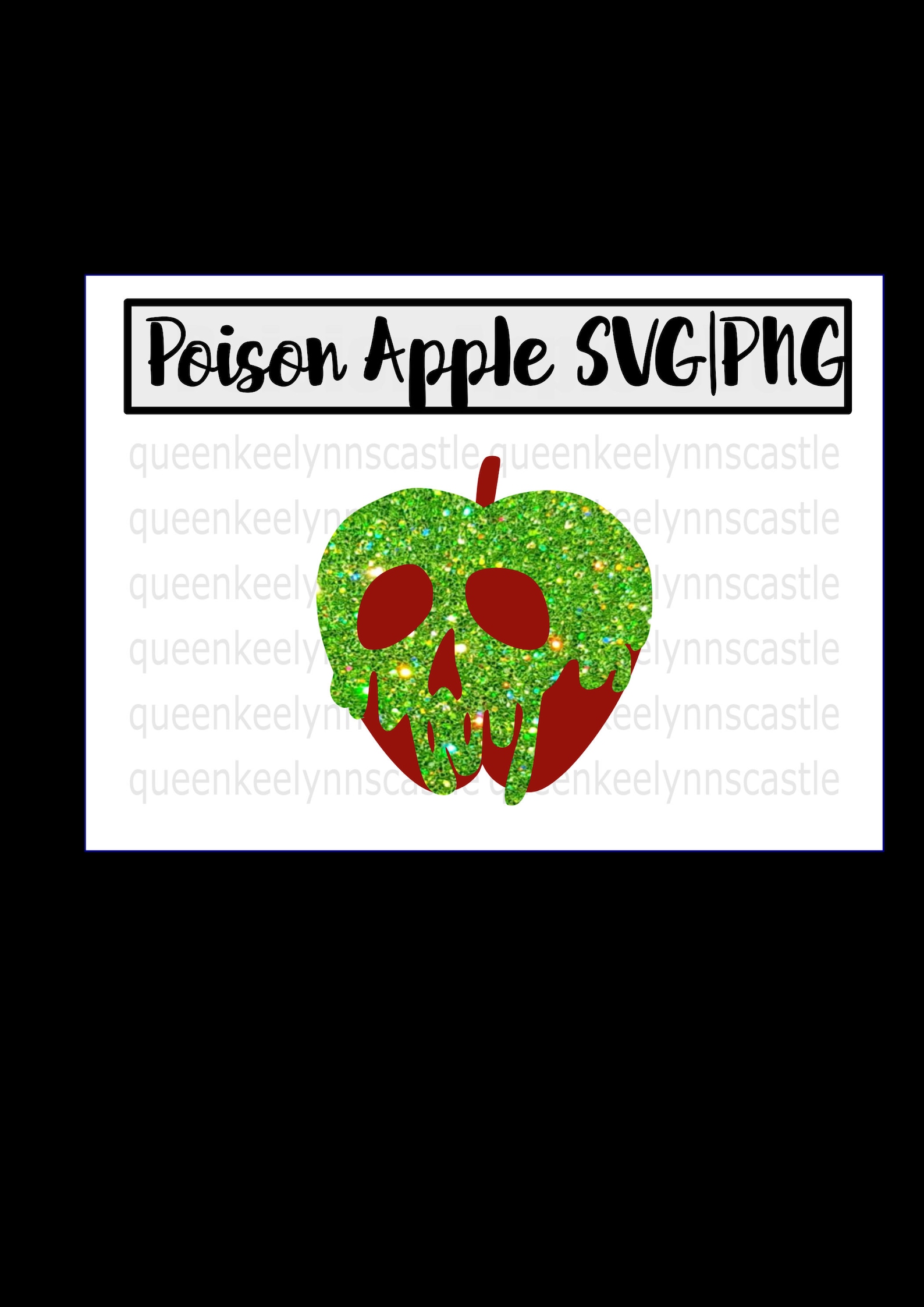 Poison Apple SVG - Etsy